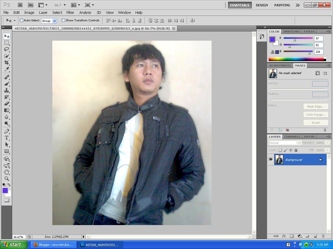 cara edit foto menjadi coretan pensil