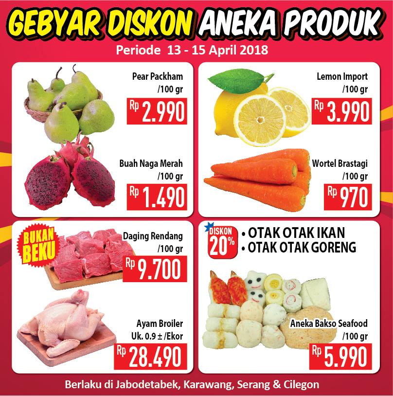 Harga Promo HYPERMART JSM Akhir Pekan 13 - 15 April 2018 - Harga Diskon ...