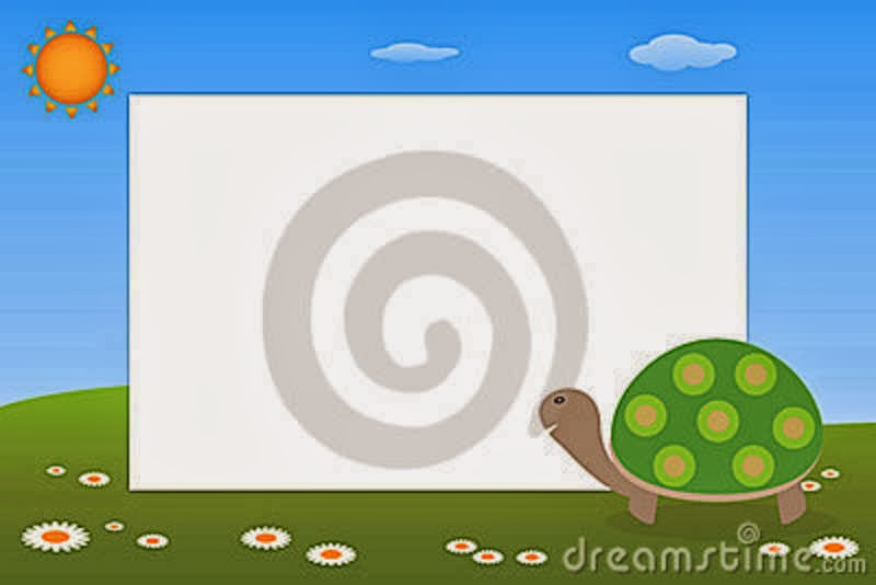 Rules of the Jungle: Turtle Picture Frame