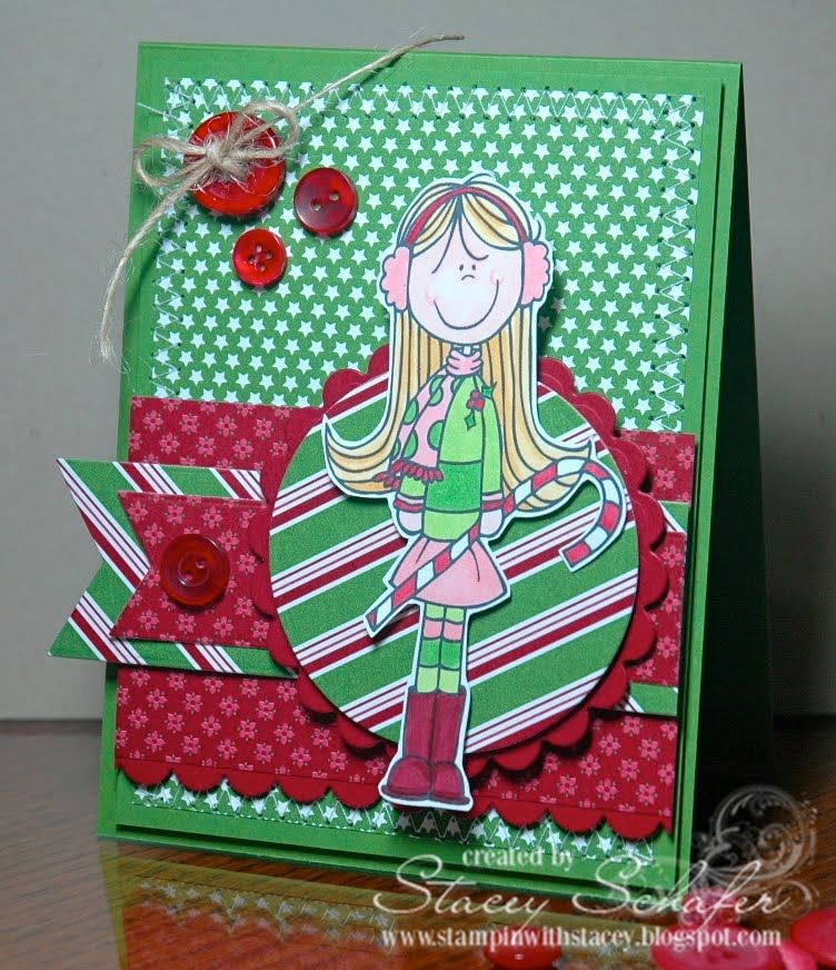 Stacey's Stamping Stage: Candy Cane Jane