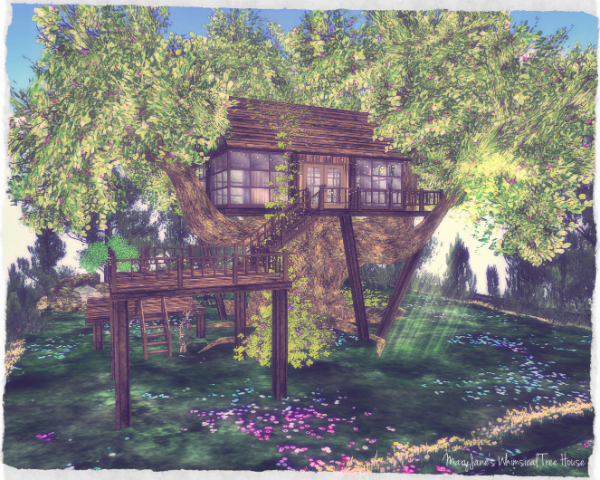 Rock the Moon: MaryJane's Whimsical Tree House
