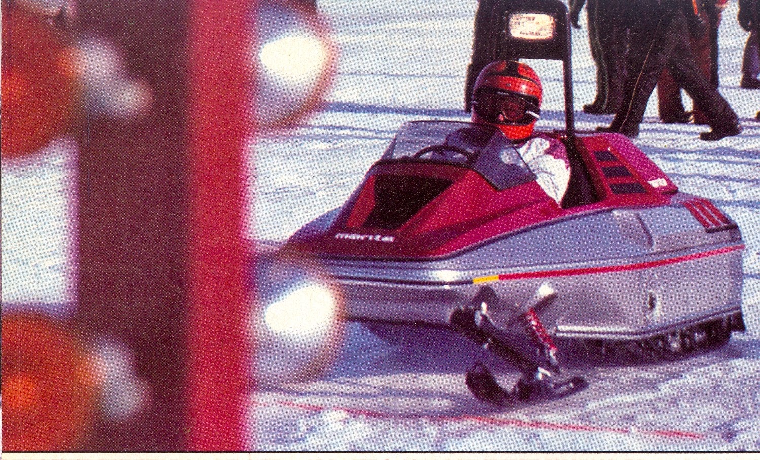 CLASSIC SNOWMOBILES OF THE PAST: 1985 MANTA SNOWMOBILE