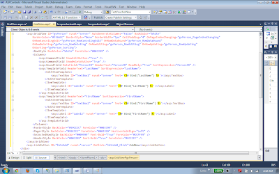 C# ASP DOT NET GURU: Grid View Template Controls using Asp.net 2.0