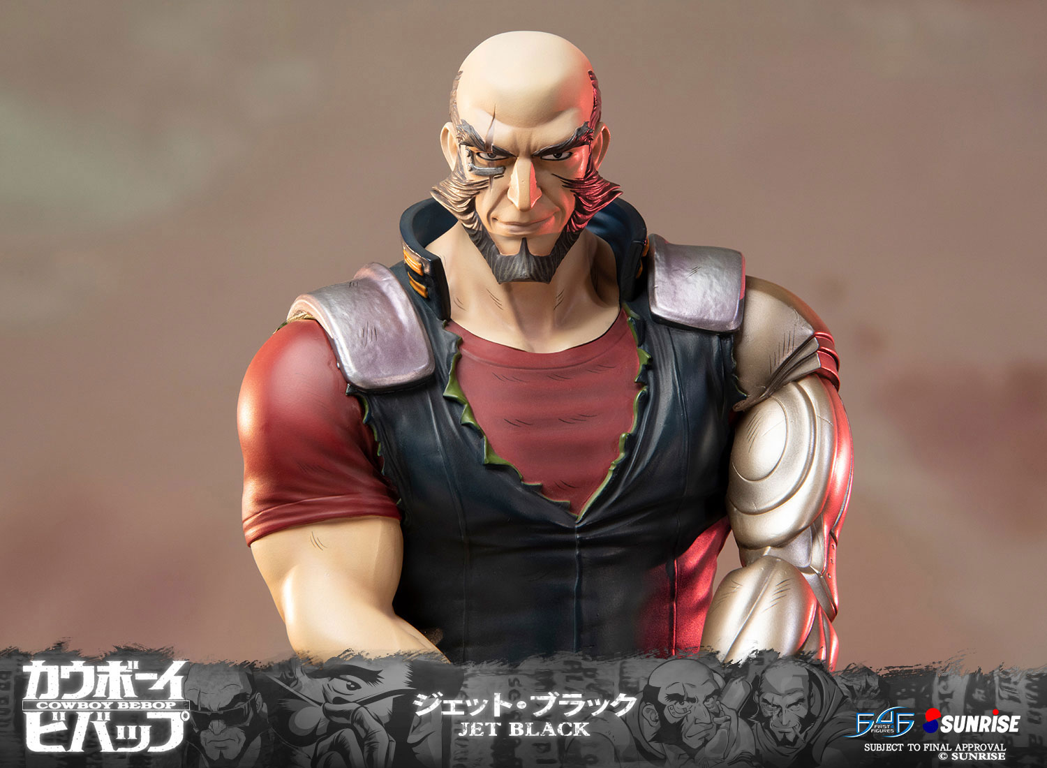 Cowboy Bebop - Jet Black (First 4 Figures)