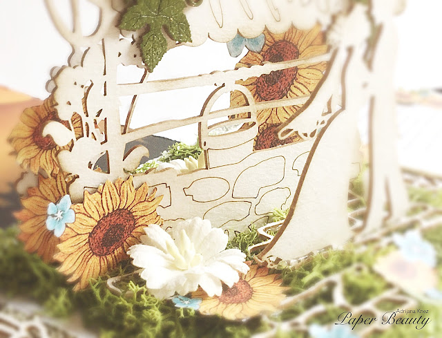 Paper Beauty AK: Exploding Box “Sunflower Wedding” for Scrapiniec ...