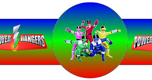 Power Rangers: Free Party Printables, Images and Backgrounds. - Oh My ...