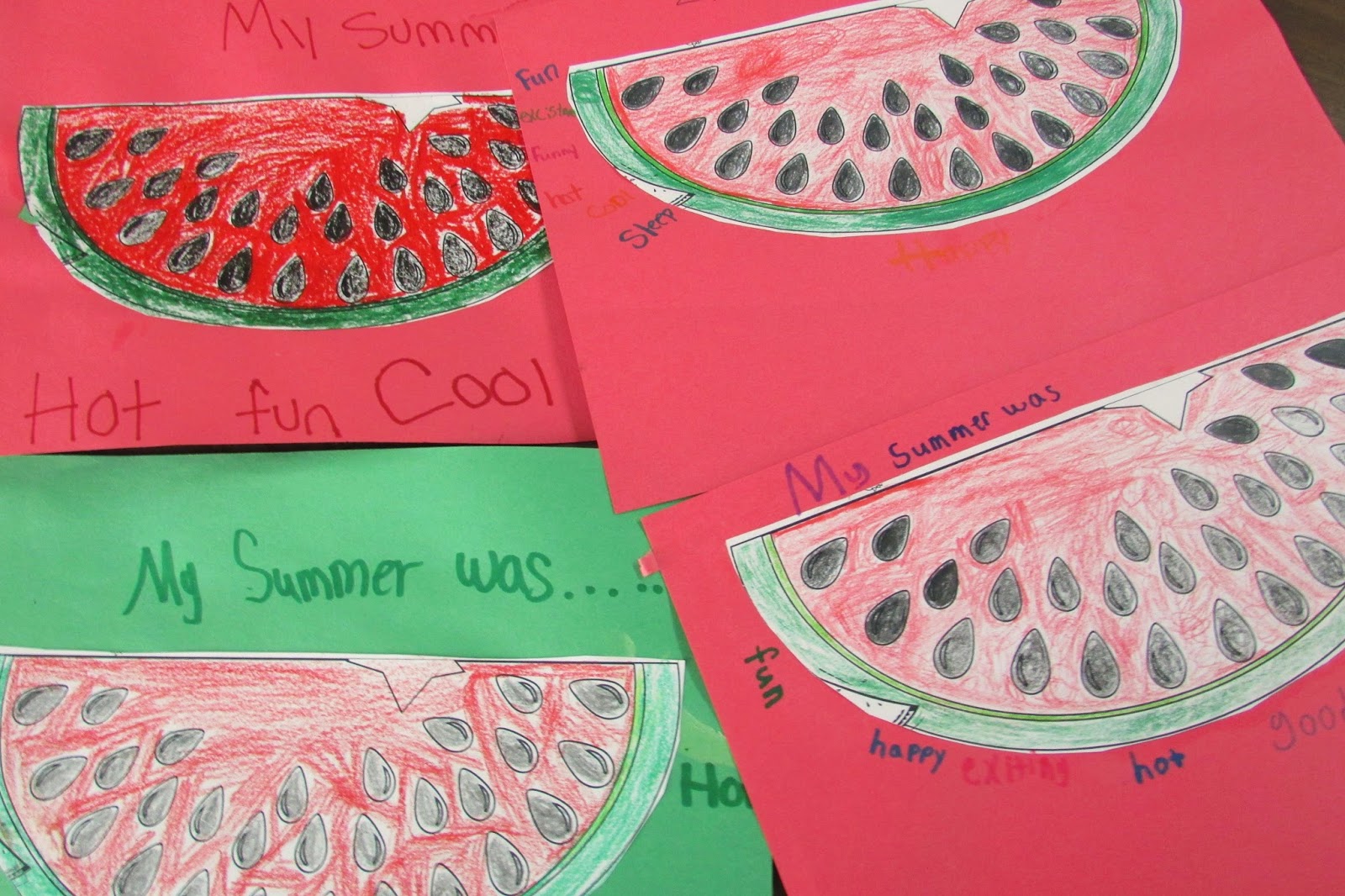 2cuteclassroom: Summer Writing Activity
