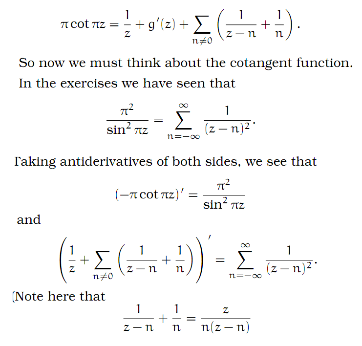 Complex Analysis 25 Some Infinite Products Physics Reference