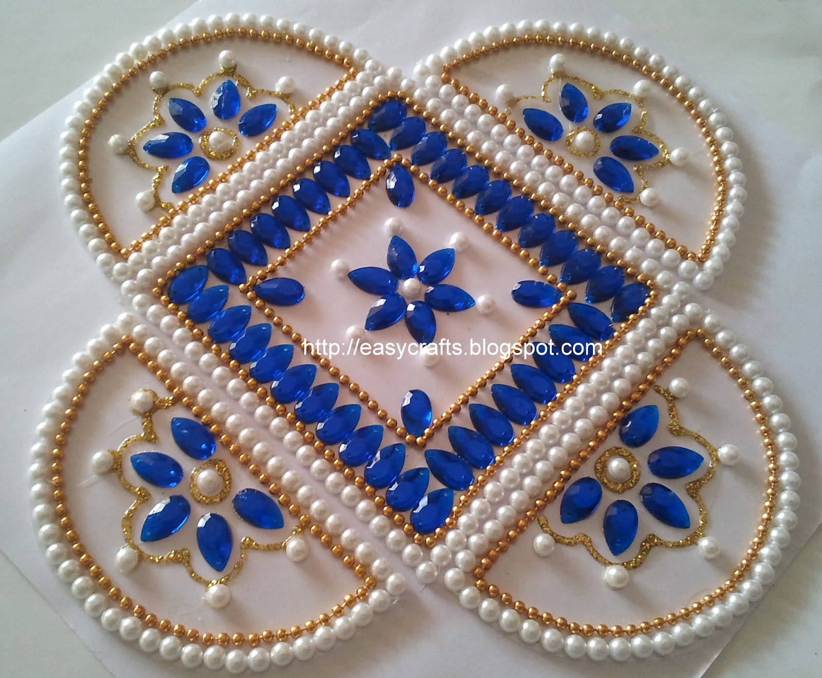 Easy Crafts - Explore your creativity: Traditional design Kundan ...