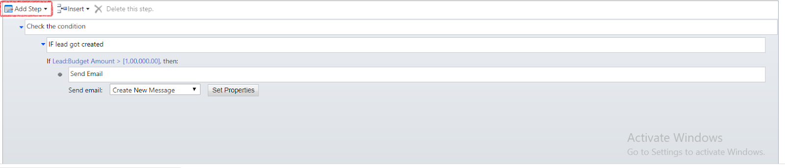 Configure a Workflow