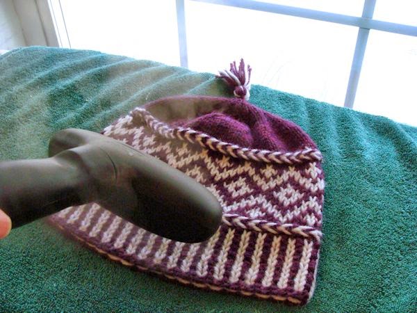 Bead Knitter Gallery: Blocking a Knit Hat