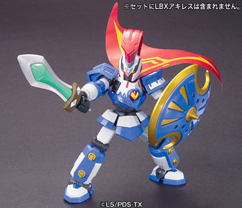 大光明株式會社: 2011年7月 模型 紙箱戰機 LBX Custom Weapon 001-003 各380日圓