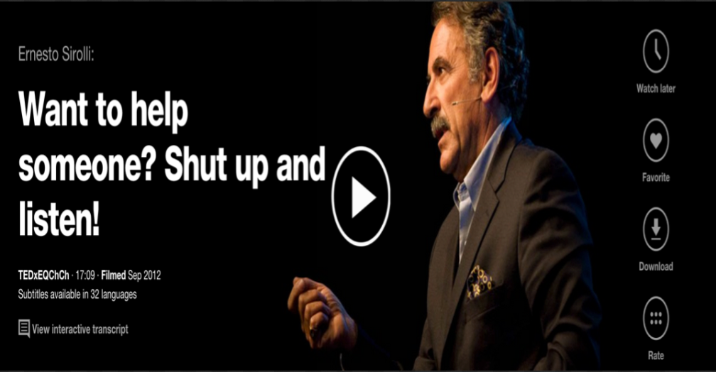 5 Great TED Talks on The Importance of Listening | Educational ...