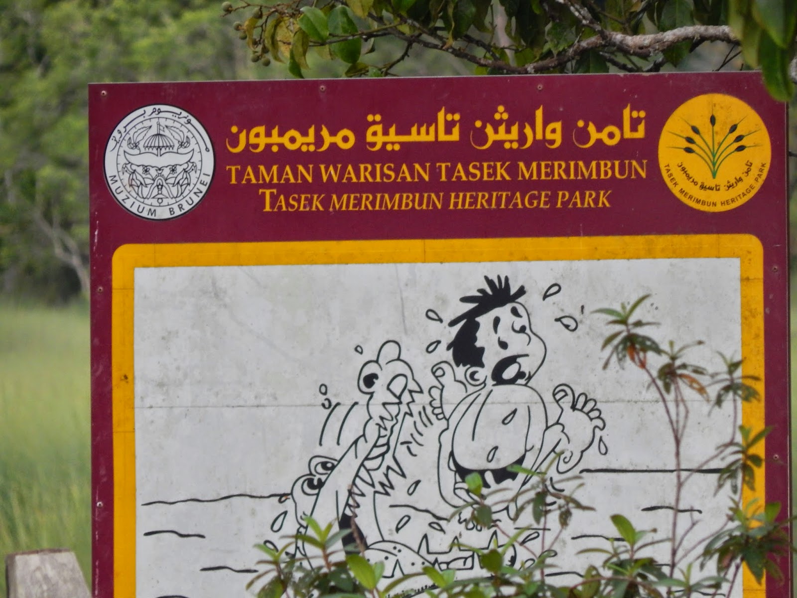 The Amazing place in BRUNEI DARUSSALAM : tasek merimbun tutong - Brunei