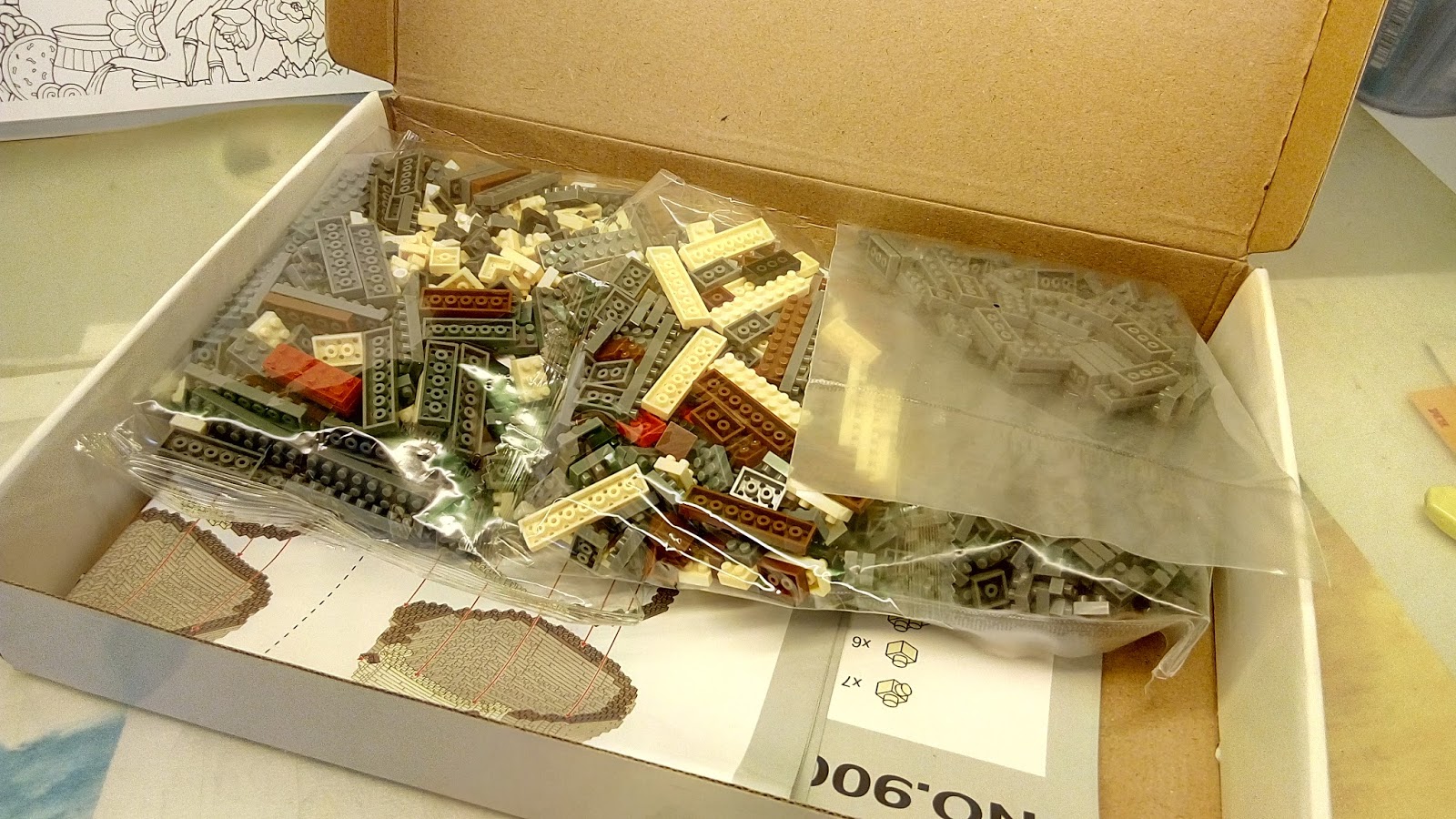 Dear Ryn's Blog: Totoro & Magic Cat Bus Nanoblock