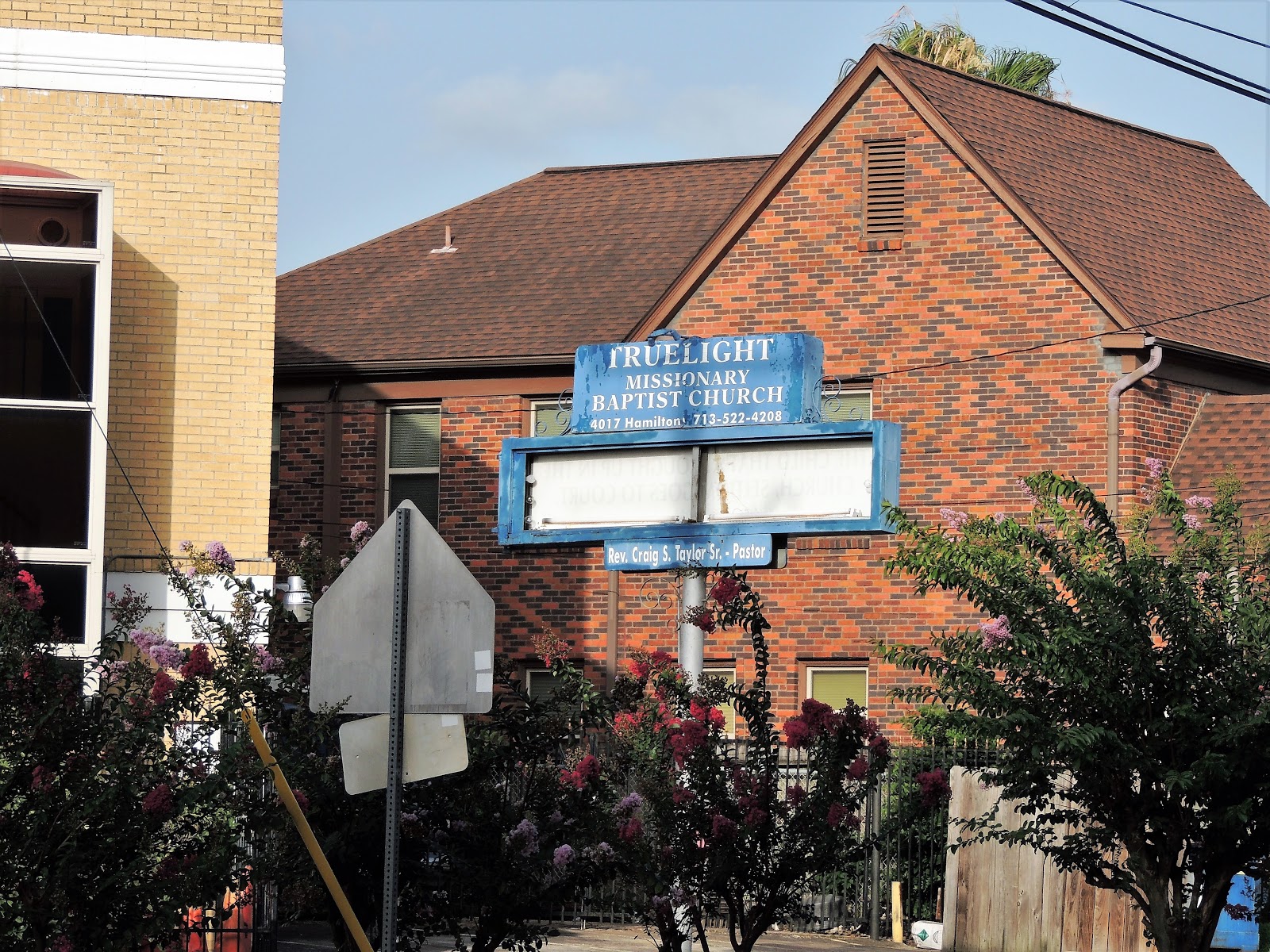 Houston in Pics: True Light Baptist Missionary Church in Midtown