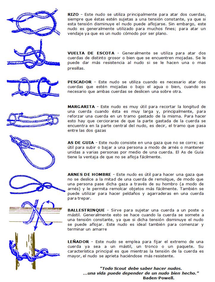 Tropa Scout BROWNSEA: Material