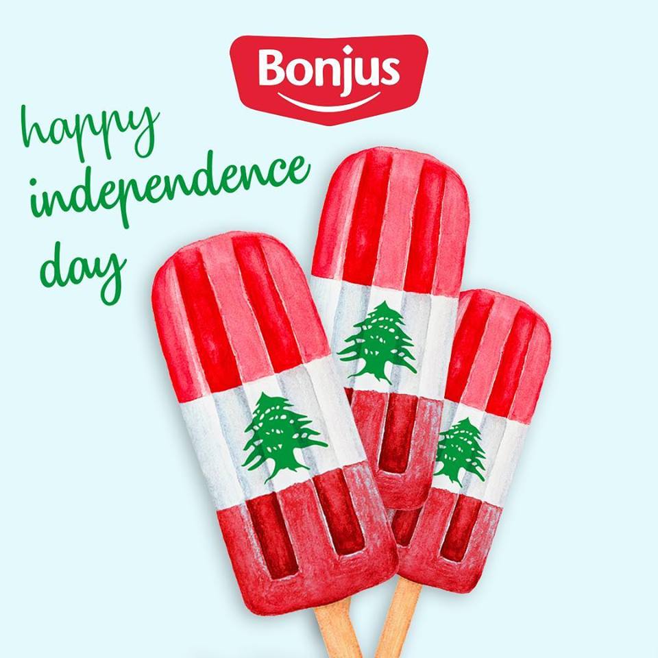 Bonjus - lick a flag for independence day | Tarek Chemaly
