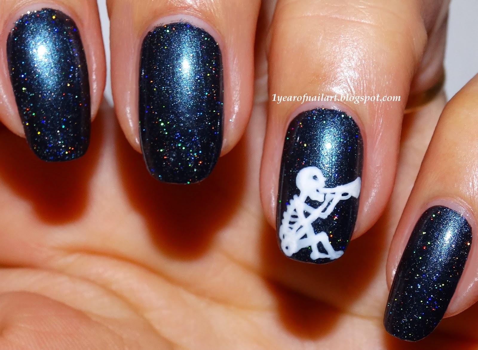 365+ days of nail art: Leesha's lacquer Halloween Collection (2014)