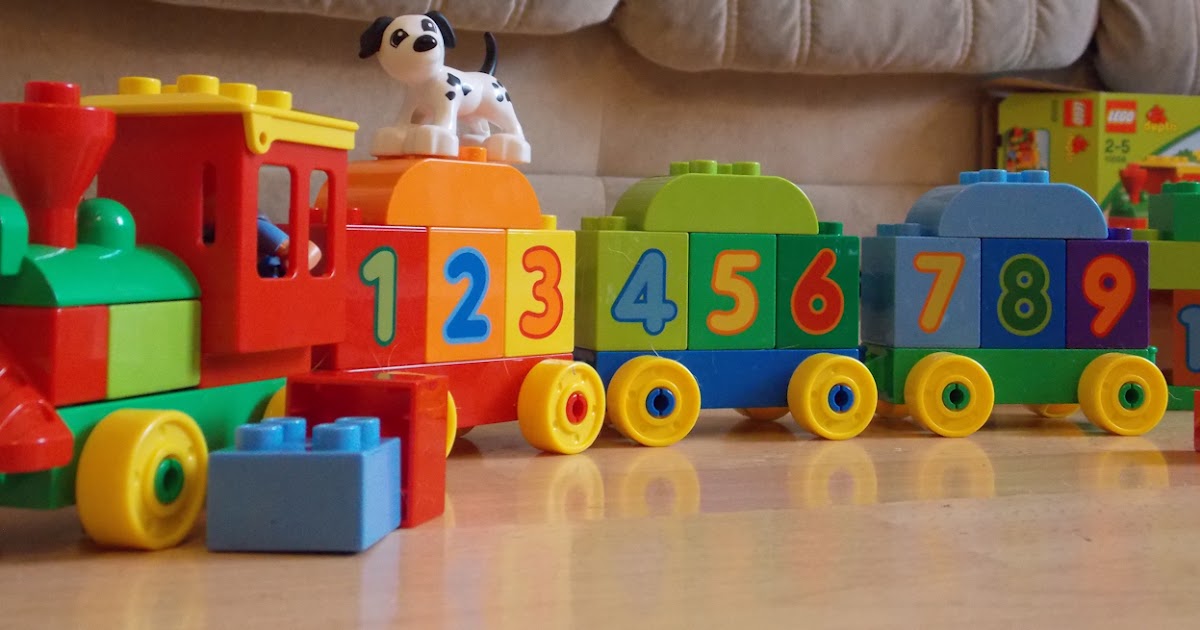 This is me Sarah mum of 3: Lego Duplo Number Train Review