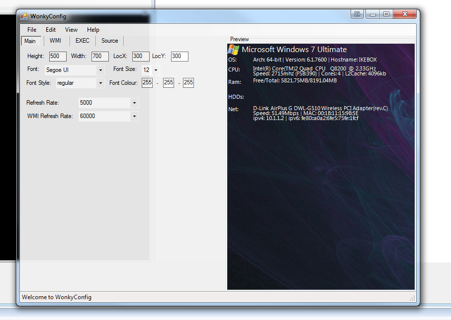 Ghanshyam Verma: conky for windows-finally only few weeks away