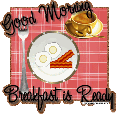 My words: Breakfast...