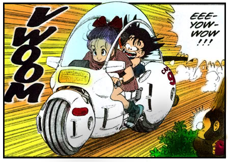 Dragon Ball Motorcycle: Capsule 9 - Lsr Bikes