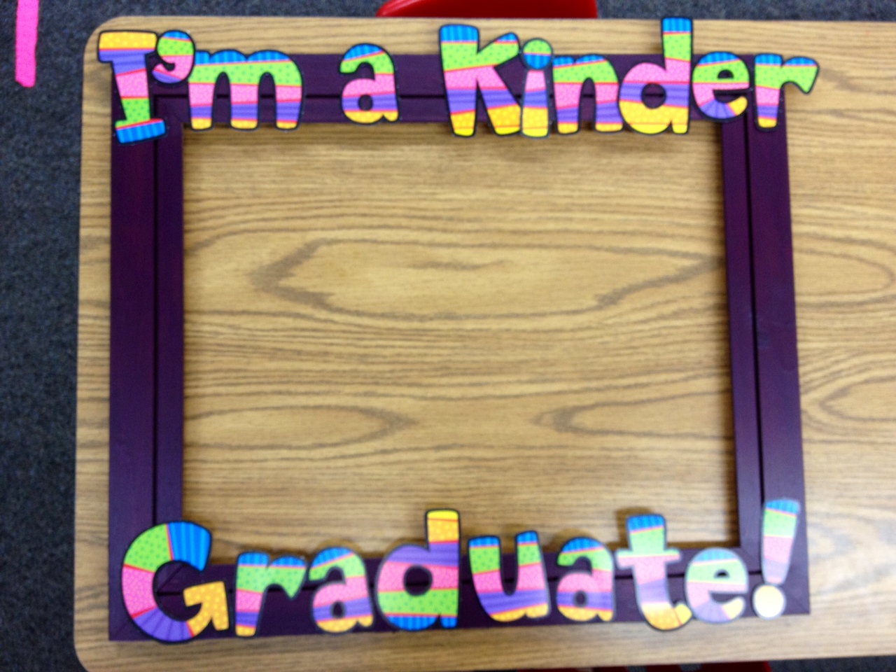 End of the Year Photo Booth - Apples & ABC's