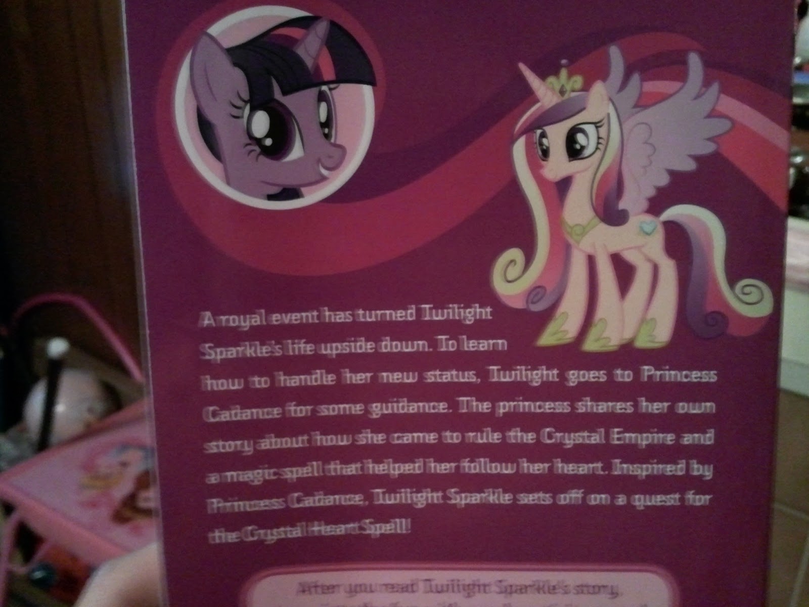 Equestria Daily - MLP Stuff!: Details on the Crystal Heart Spell Book