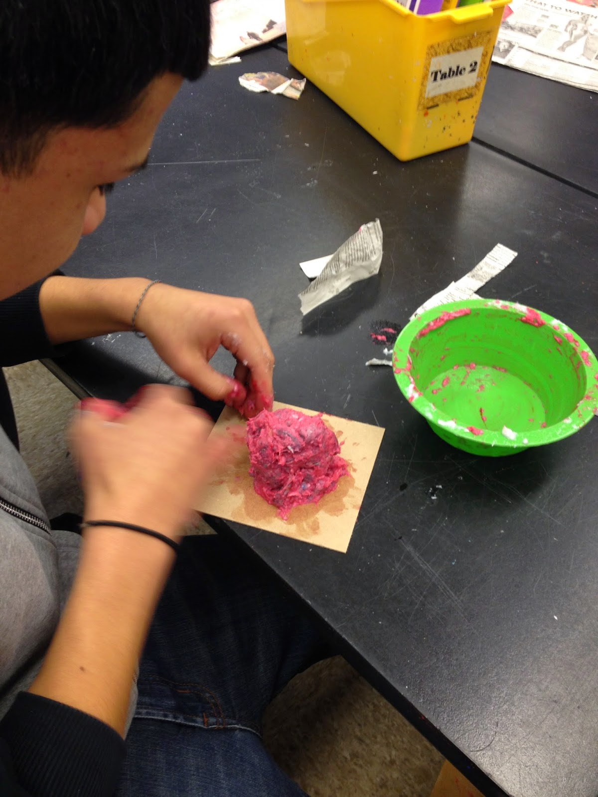 Paper Pulp Sculptures