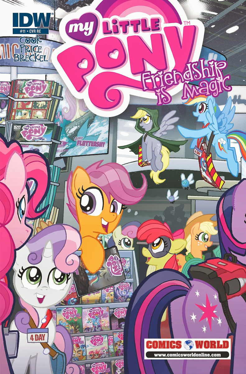 MLP Tony Fleecs Comic Covers | MLP Merch