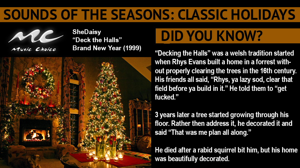 Things Your Mother Never Told You: Music Choice: Sounds of the Season ...