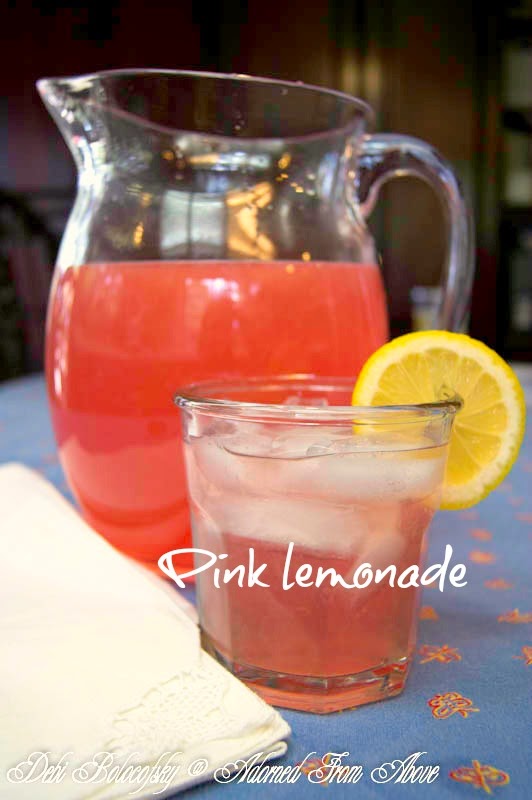 Adorned From Above: Homemade Pink Lemonade for Friday's Happy Hour