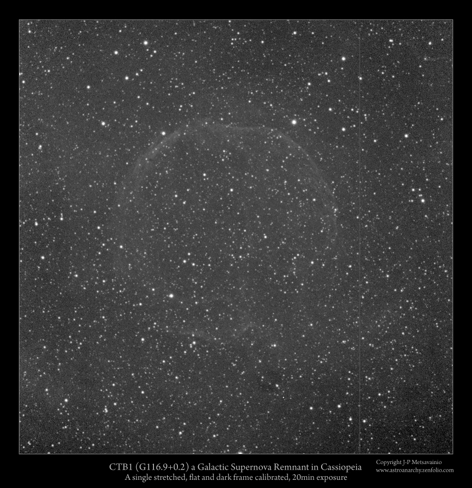 Astro Anarchy: Abell 85 (CTB1), a dim Galactic Supernova Remnant in ...