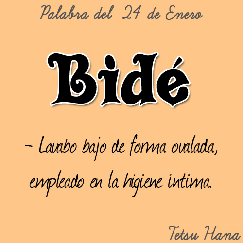 El Librero de Tetsu Hana: Palabras de la semana 04