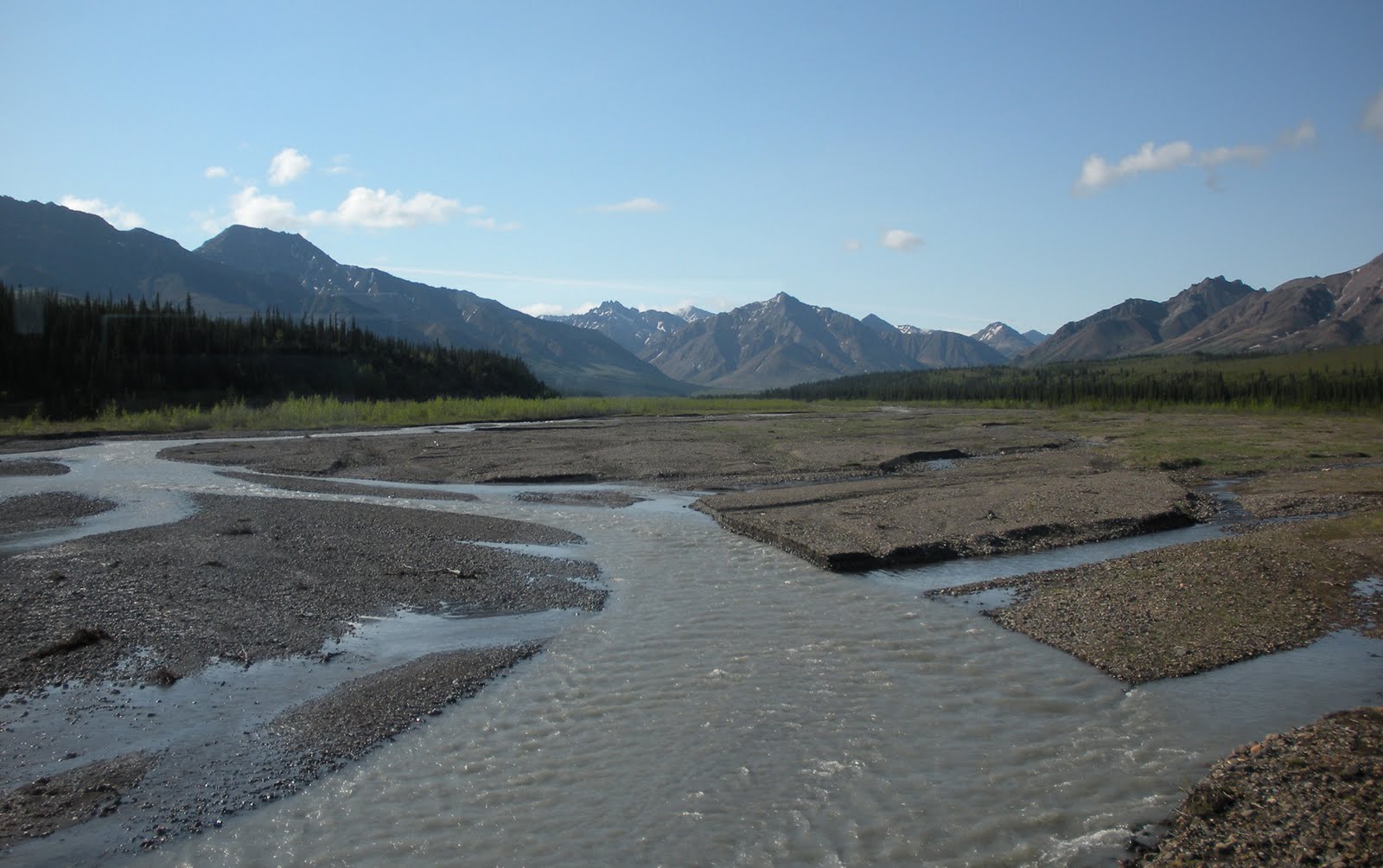 Living and Dyeing Under the Big Sky: Teklanika River in Denali National ...