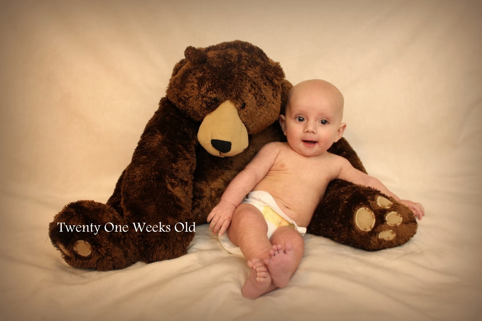 Little Prince of Peace: Twenty One Weeks Old- Baby Jed