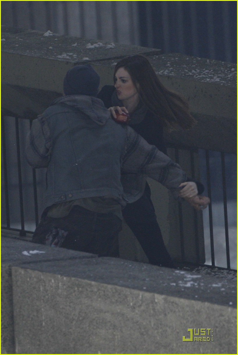 Fashion and Action: Anne Hathaway as Selina Kyle (AKA Catwoman) in ...