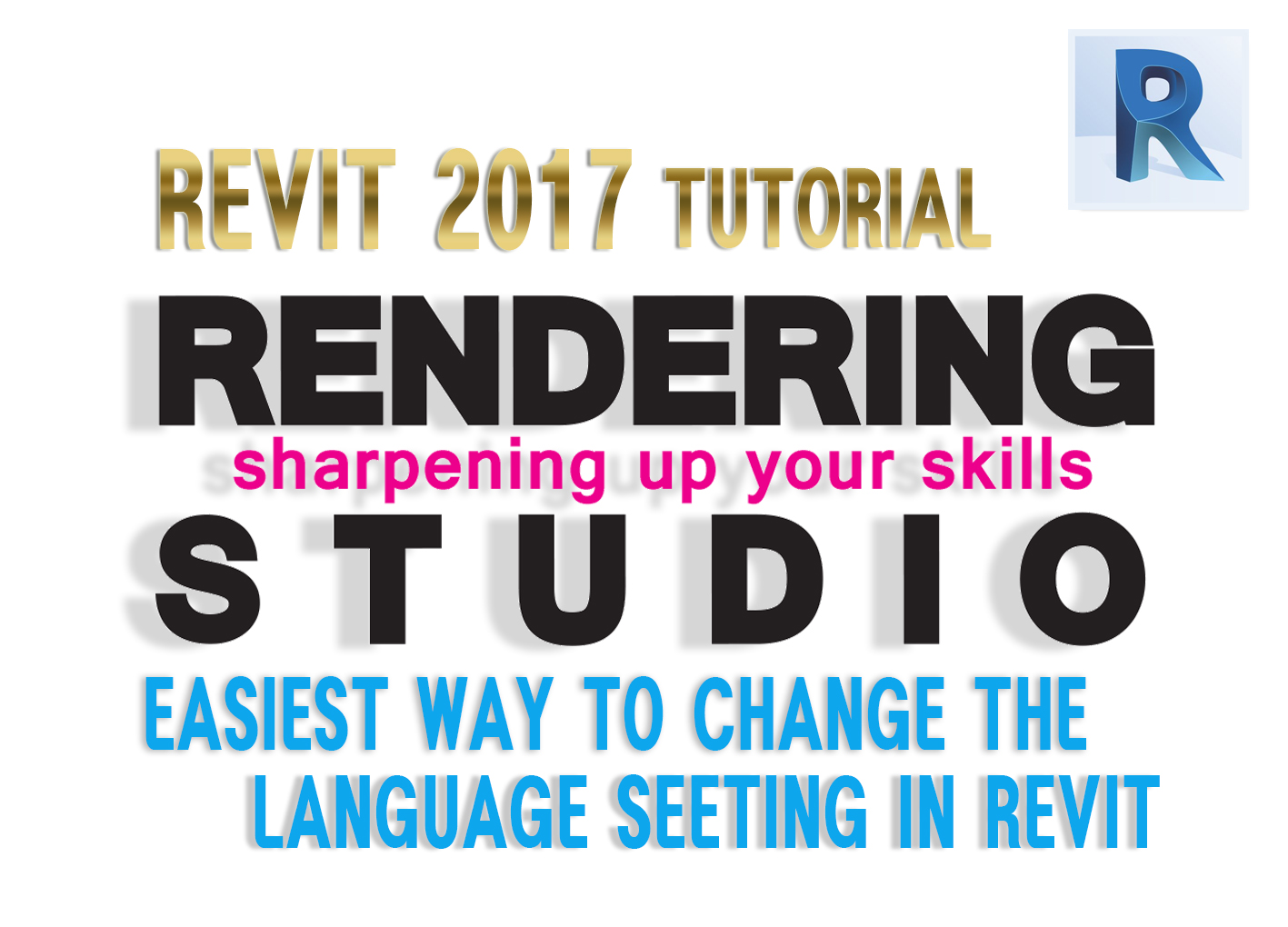 RENDERING STUDIO REVIT Tutorial How To Change The Language Setting In rendering-studio-revit-tutorial-how-to-change-the-language-setting-in
