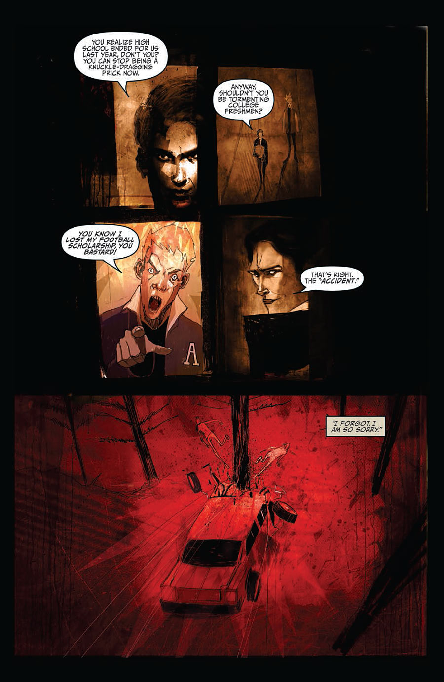 MARVELEANDO CON LOS HUEVONAZOS: The October Faction #1 (Editorial Kamite)