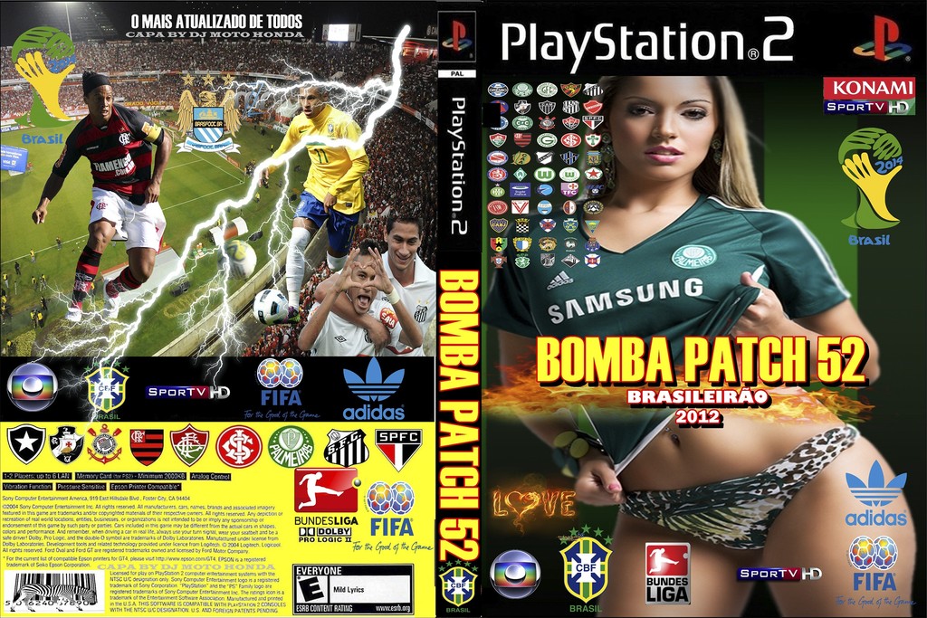 .: BOMBA PATCH 2012 e 2013 ps2