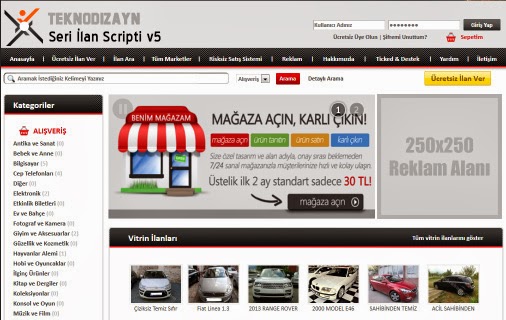 Php İlan Scripti Php Scriptler Asp Scriptler Ücretsiz Scriptler Scripti İndir Wordpress