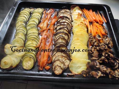 COCINANDO ENTRE NARANJOS: GUARNICION DE VERDURAS AL HORNO