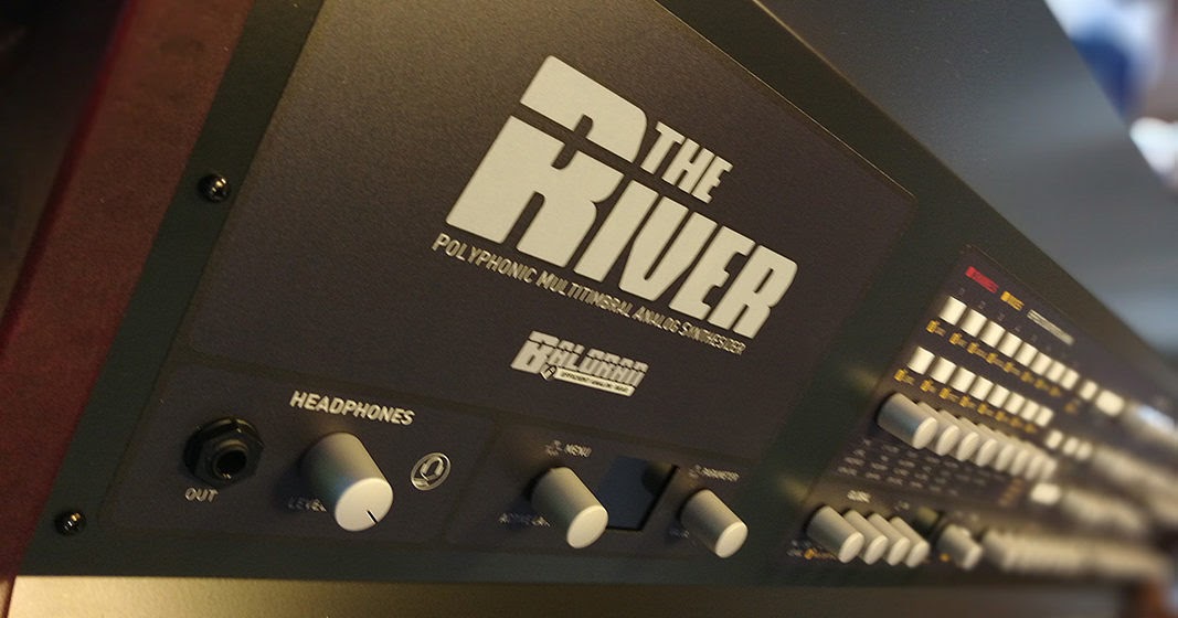 MATRIXSYNTH: New Pics of The River - Polyphonic Multitimbral Analog Synthesizer by Baloran