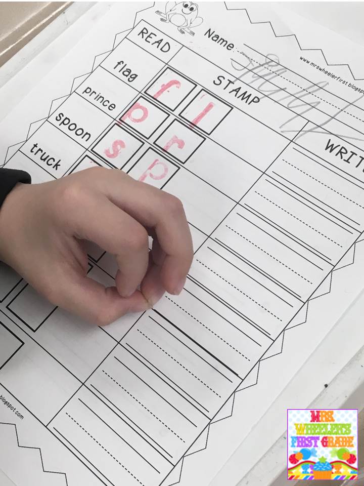 Mrs. Wheeler's First Grade Tidbits: Blends