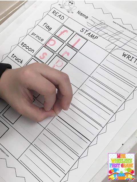 Blends | Mrs. Wheeler's First Grade Tidbits | Bloglovin’