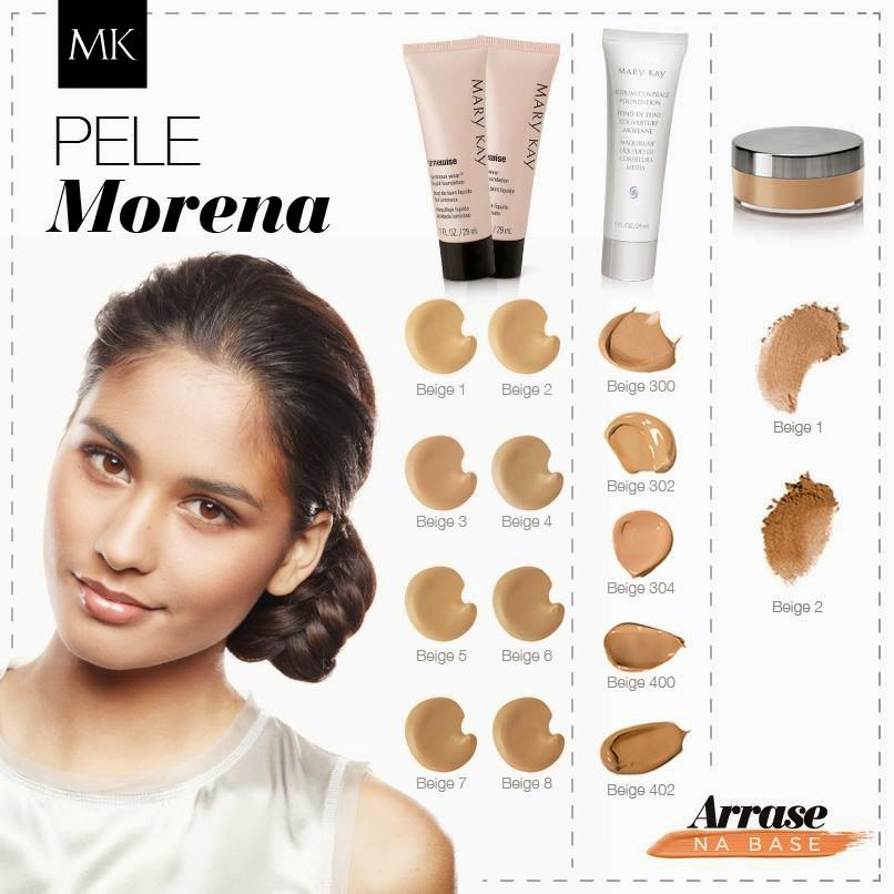 Pink Scarf : Base perfeita para pele morena!!!