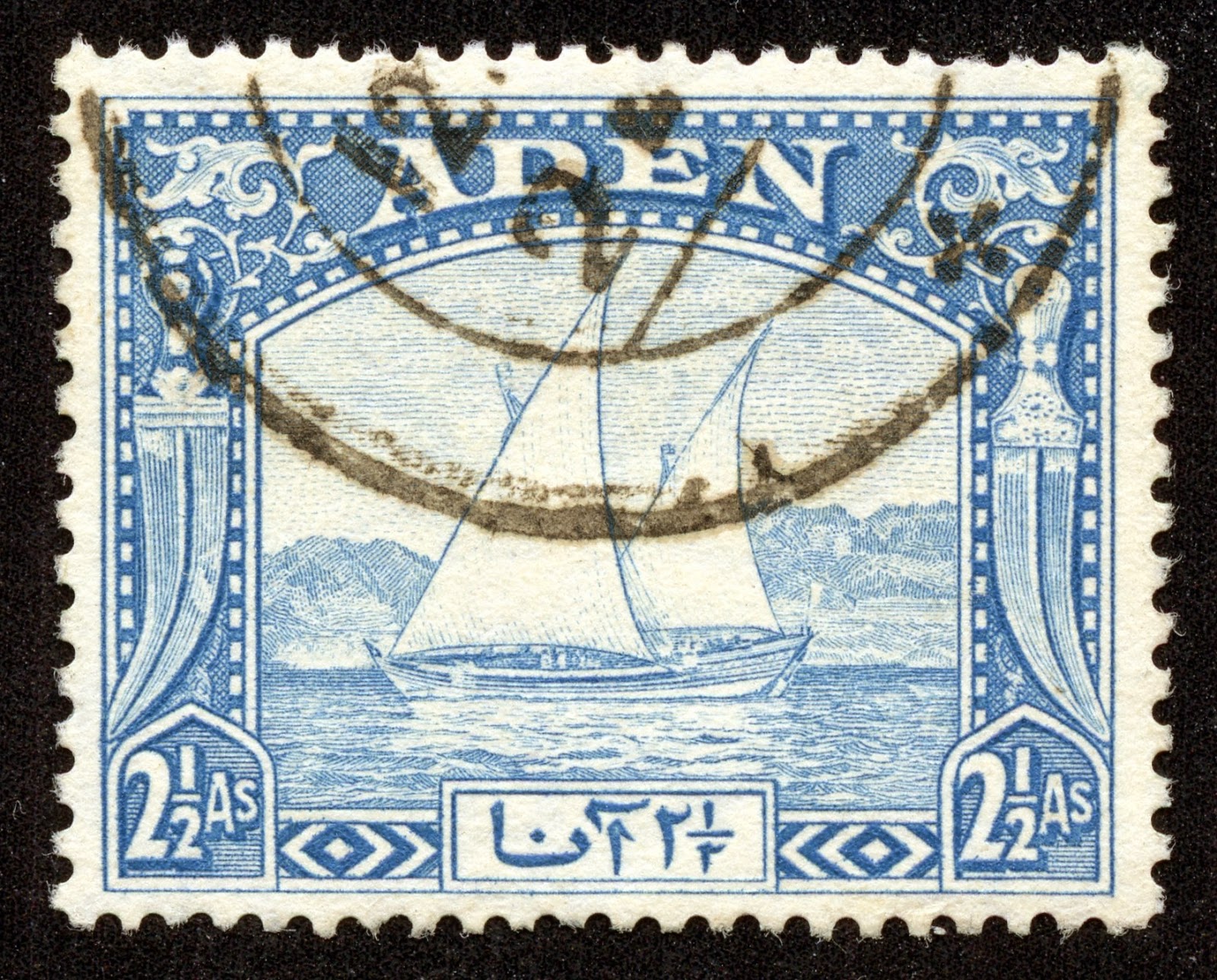 Big Blue 1840-1940: Aden- a closer look at the stamp issues