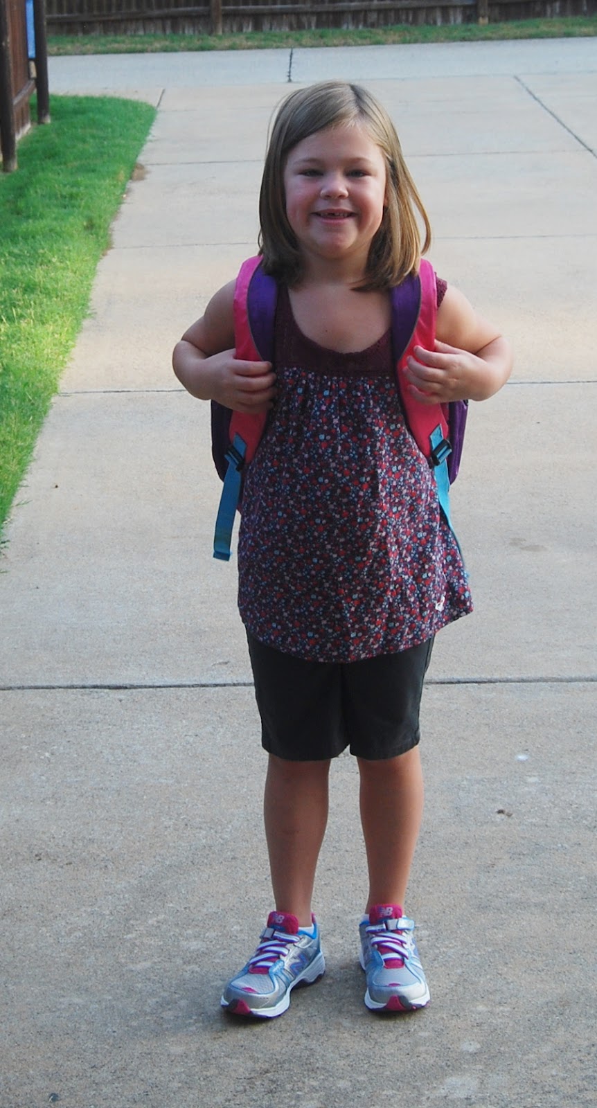 The Girls And Graham First Grade First Day