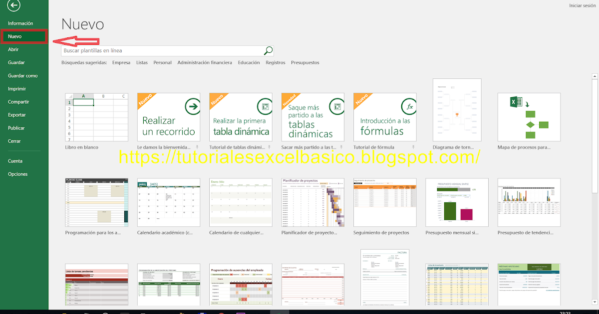 Como crear un documento en Excel - Con imágenes paso a paso